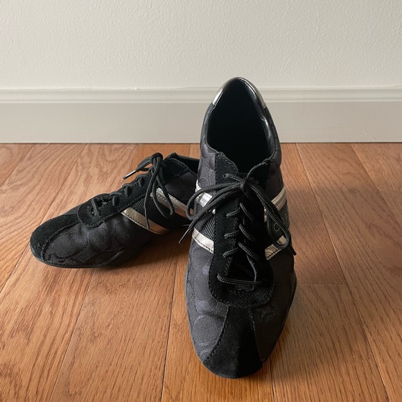 Coach | Shoes | Coach Black Athletic Shoe | Poshmark
